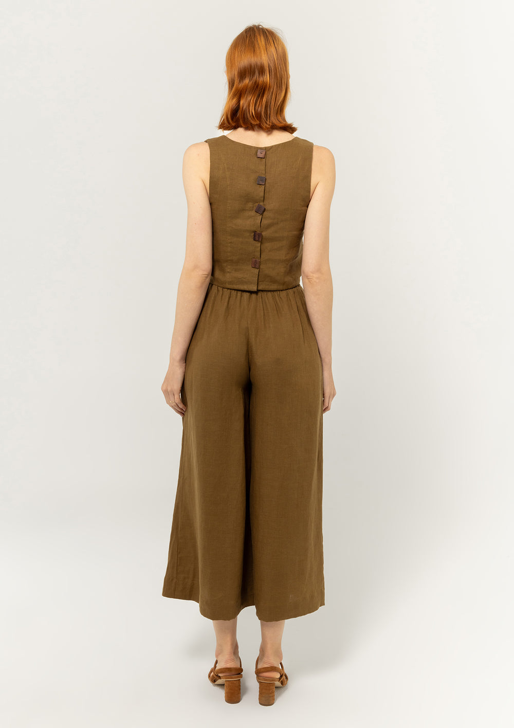 Larkin Top | BEL KAZAN | Cumin | Made in Bali