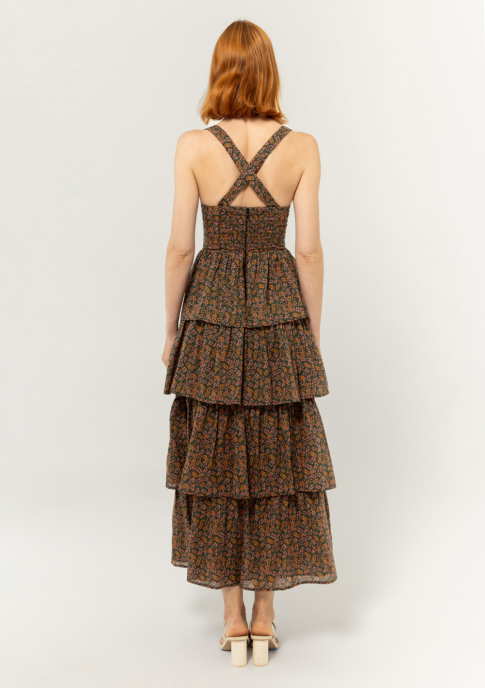 BEL KAZAN | Lucca Dress | Cherry Tomato | Organic Cotton Handmade in Bali