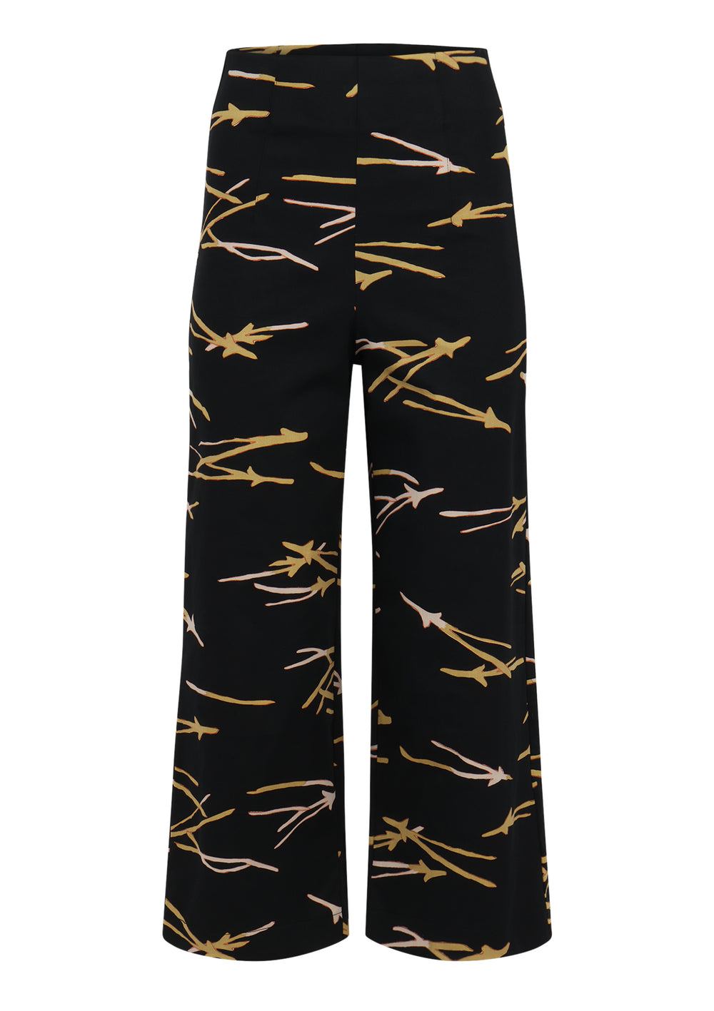 Shiloh Pant | BEL KAZAN | Twig Printed Cotton Pant Handmade in Bali