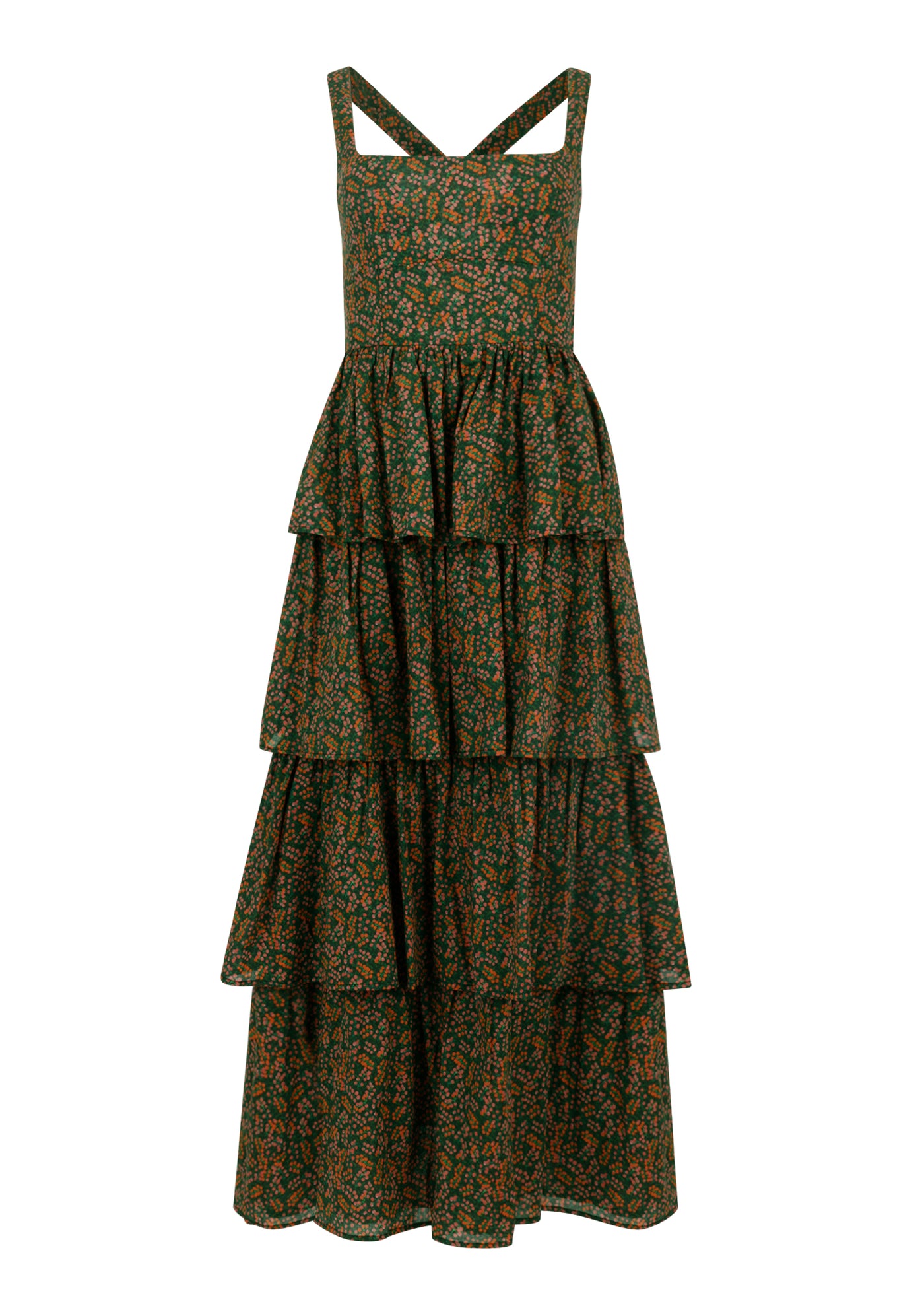 BEL KAZAN | Lucca Dress | Cherry Tomato | Organic Cotton Handmade in Bali