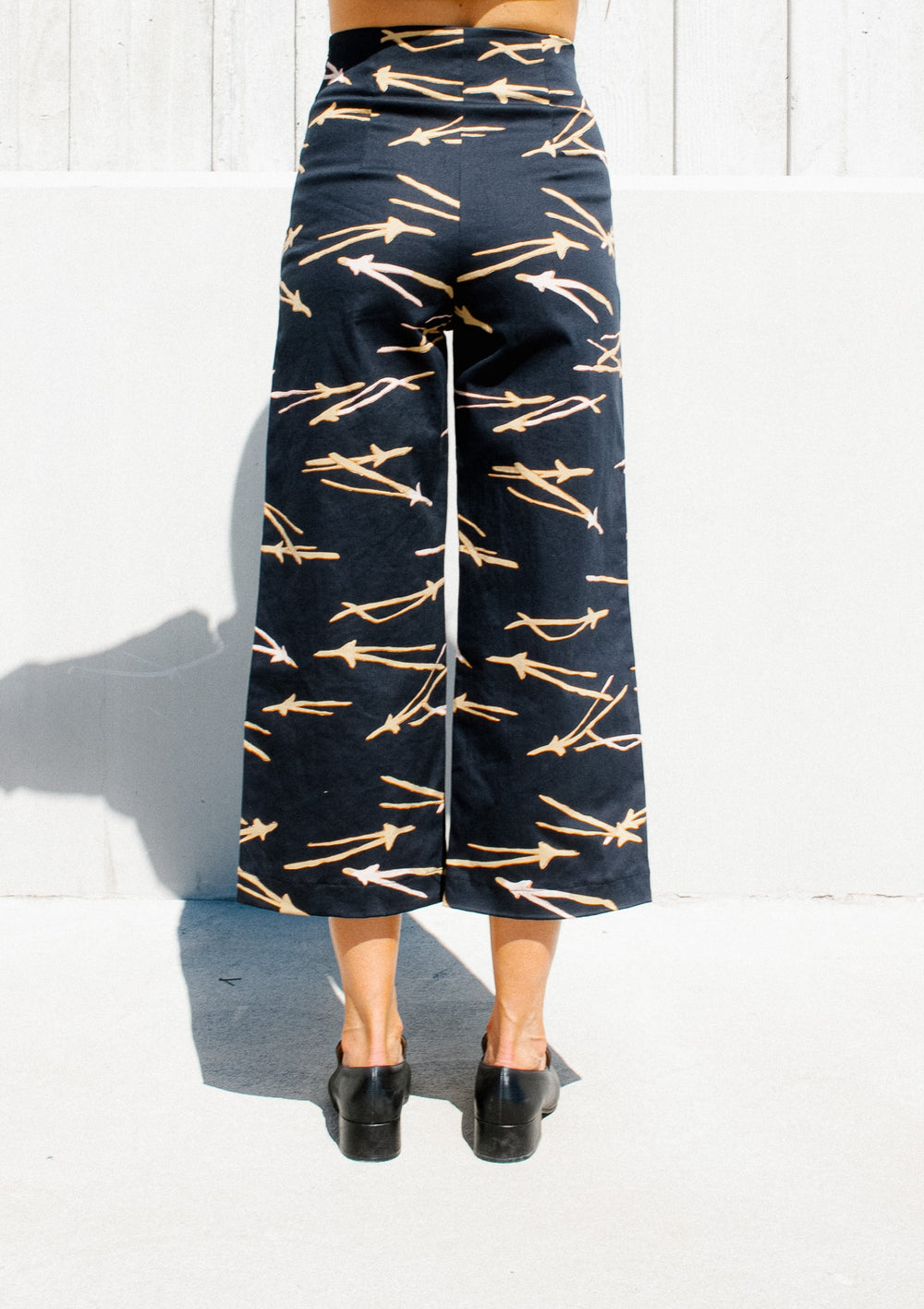 Shiloh Pant | BEL KAZAN | Twig Printed Cotton Pant Handmade in Bali